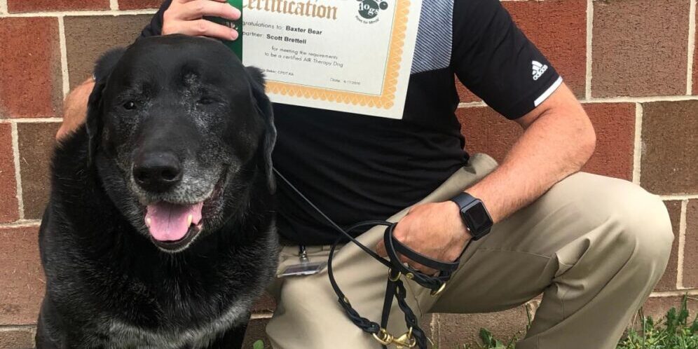 Scott Brettell and the AIR Dogs and Hopewell Valley School Therapy ...